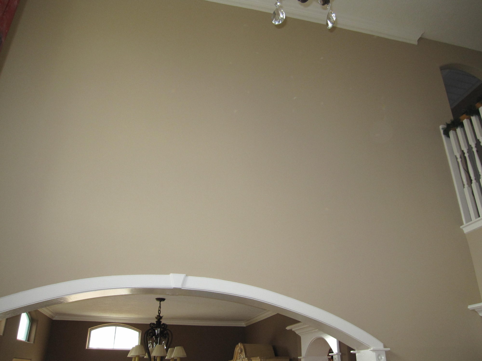 Foyer Murals with Columns, Arches and Palms 001 | Artistic Paint Solutions