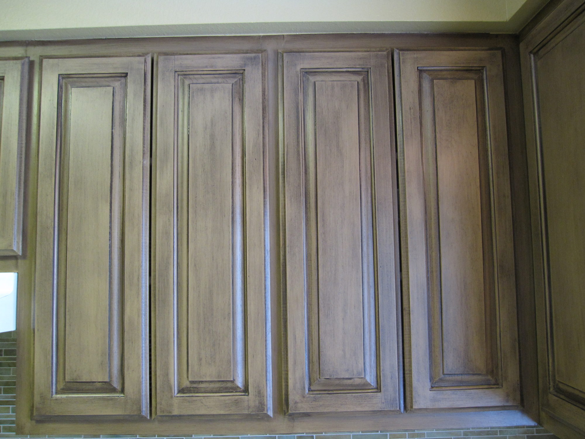 Salinger Kitchen Cabinetry Faux and Backsplash 2009 020 | Artistic ...